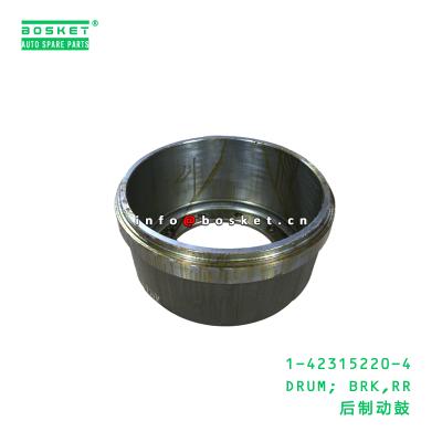 China 1-42315220-4 DRUM; BRK,RR suitable for ISUZU FTR33  6HH1 6HK1 1423152204 for sale