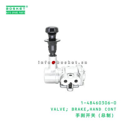 China 1-48460306-0 VALVE; BRAKE,HAND CONT suitable for ISUZU FVZ34 CXZ FSR32 FSR33 6HK1 6WF1 6HE1 6HH1 1484603060 for sale