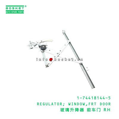 China 1-74418144-5 REGULATOR; WINDOW,FRT DOOR suitable for ISUZU CXZ81 10PE1 1744181445 for sale