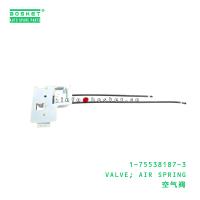 China 1-75538187-3 VALVE; AIR SPRING suitable for ISUZU FVR34 6HK1 1755381873 for sale