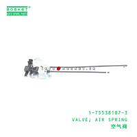 China 1-75538187-3 VALVE; AIR SPRING suitable for ISUZU FVR34 6HK1 1755381873 for sale