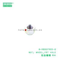 China 8-98007905-0 NUT; WHEEL,FRT AXLE suitable for ISUZU NKR55 FRT RR 4JB1 8980079050 for sale