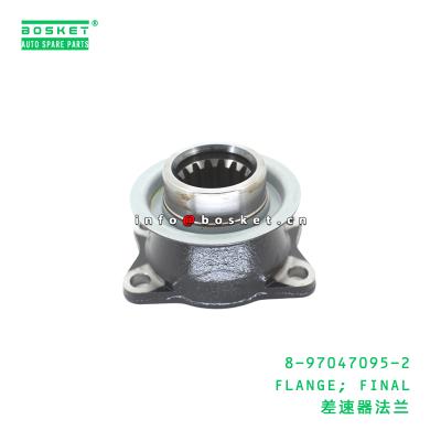 China 8-97047095-2 FLANGE; FINAL suitable for ISUZU NPR75 4HK1 8970470952 for sale