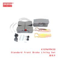 China K129699K50 Standard Front Brake Lining Set suitable for JAC N75 N80 for sale
