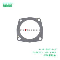 China 1-19139016-0 GASKET; AIR CMPR suitable for ISUZU LT132 FVR 6HE1 6HE1 1191390160 for sale