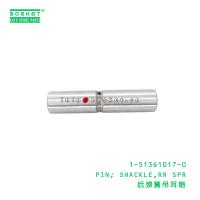 China 1-51361017-0 PIN SHACKLE,RR SPR suitable for ISUZU FVR  1513610170 for sale