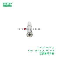 China 1-51361017-0 PIN SHACKLE,RR SPR suitable for ISUZU FVR  1513610170 for sale