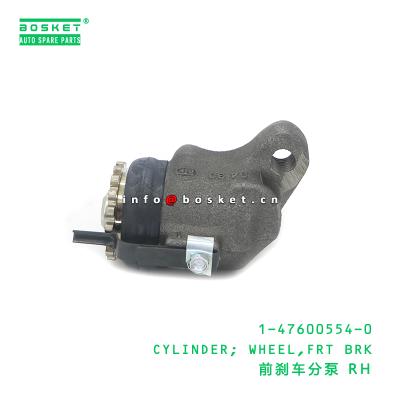 China 1-47600554-0 CYLINDER; WHEEL,FRT BRK suitable for ISUZU FSR32 6HE1 1476005540 for sale