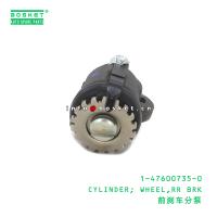China 1-47600735-0 CYLINDER; WHEEL,RR BRK suitable for ISUZU FSR 1476007350 for sale