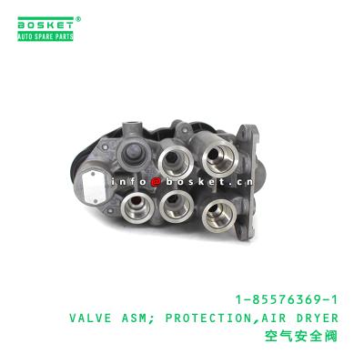 China 1-85576369-1 VALVE ASM; PROTECTION,AIR DRYER suitable for ISUZU CXZ51K 6WF1 1855763691 for sale