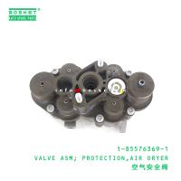 China 1-85576369-1 VALVE ASM; PROTECTION,AIR DRYER suitable for ISUZU CXZ51K 6WF1 1855763691 for sale