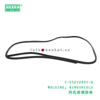 China 7-55212931-0 MOLDING; WINDSHIELD suitable for ISUZU NPR 4HK1 7552129310 for sale
