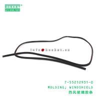 China 7-55212931-0 MOLDING; WINDSHIELD suitable for ISUZU NPR 4HK1 7552129310 for sale