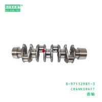 China 8-97112981-3 CRANKSHAFT suitable for ISUZU NPR 4HG1 4HF1 4HV1 8971129813 for sale