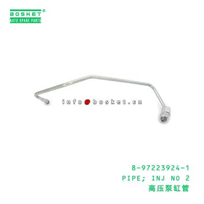 China 8-97223924-1 PIPE; INJ NO 2 suitable for ISUZU NKR 4JB1T 8972239241 for sale
