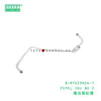 China 8-97223924-1 PIPE; INJ NO 2 suitable for ISUZU NKR 4JB1T 8972239241 for sale