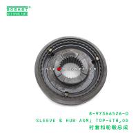 China 8-97366526-0 SLEEVE & HUB ASM; TOP-4TH,OD suitable for ISUZU NHR 4HF1 4HG1 8973665260 for sale