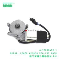 China 8-97898479-1 MOTOR; POWER WINDOW REG,FRT DOOR suitable for ISUZU NPR 4HF1 8978984791 for sale