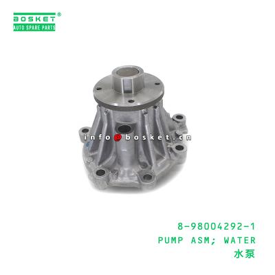 China 8-98004292-1 PUMP ASM; WATER suitable for ISUZU NLR 4JJ1T 8980042921 for sale