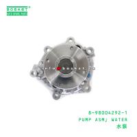 China 8-98004292-1 PUMP ASM; WATER suitable for ISUZU NLR 4JJ1T 8980042921 for sale