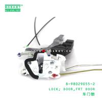 China 8-98029055-2 LOCK; DOOR,FRT DOOR suitable for ISUZU FSR-R EU2 4EXC.SPACE 8980290552 for sale