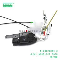 China 8-98029055-2 LOCK; DOOR,FRT DOOR suitable for ISUZU FSR-R EU2 4EXC.SPACE 8980290552 for sale