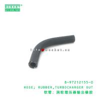 China Rubber Turbocharger Out Hose for ISUZU 8972121550 - Turbo Outlet Hose Replacement for sale