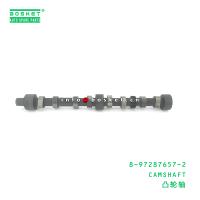 China 8-97287657-2 Camshaft for ISUZU NKR TFR NHR 4JH1 4JB1 Engine Replacement Part for sale