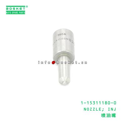 China 1-15311180-0 NOZZLE; INJ suitable for ISUZU CXZ81 10PE1 10PD1 1153111800 for sale