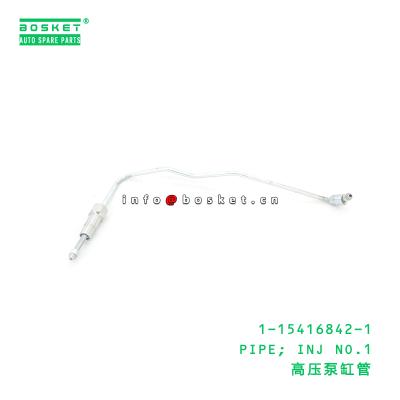China 1-15416842-1 PIPE; INJ NO.1 suitable for ISUZU CXZ 6WF1 1154168421 for sale