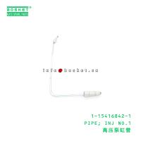 China 1-15416842-1 PIPE; INJ NO.1 suitable for ISUZU CXZ 6WF1 1154168421 for sale