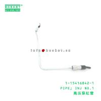 China 1-15416842-1 PIPE; INJ NO.1 suitable for ISUZU CXZ 6WF1 1154168421 for sale