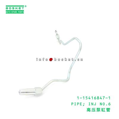 China 1-15416847-1 PIPE; INJ NO.6 suitable for ISUZU CXZ 1154168471 for sale