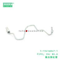 China 1-15416847-1 PIPE; INJ NO.6 suitable for ISUZU CXZ 1154168471 for sale