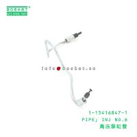 China 1-15416847-1 PIPE; INJ NO.6 suitable for ISUZU CXZ 1154168471 for sale