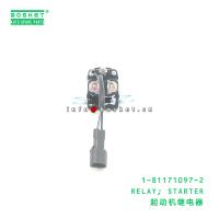 China 1-81171097-2 RELAY; STARTER suitable for ISUZU CYZ 6WF1 1811710972 for sale