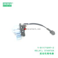 China 1-81171097-2 RELAY; STARTER suitable for ISUZU CYZ 6WF1 1811710972 for sale
