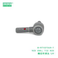 China 8-97107349-1 ROD END; TIE ROD suitable for ISUZU NKR 100P 4JB1 8971073491 for sale