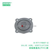 China 8-97119887-0 VALVE ASM; VENTILATION suitable for ISUZU NKR77 4JH1 8971198870 for sale