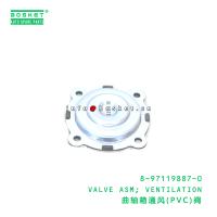 China 8-97119887-0 VALVE ASM; VENTILATION suitable for ISUZU NKR77 4JH1 8971198870 for sale