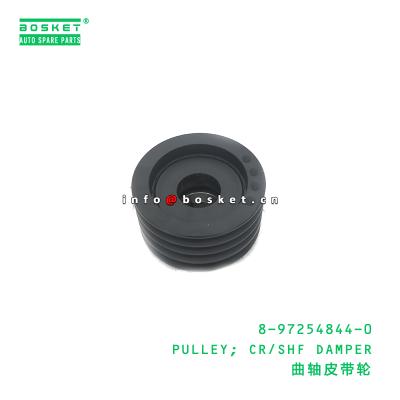 China 8-97254844-0 PULLEY; CR/SHF DAMPER suitable for ISUZU NKR 4JH1 8972548440 for sale