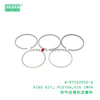 China 8-97522052-0 RING KIT; PISTON,AIR CMPR suitable for ISUZU CXZ51K 6WF1 8975220520 for sale