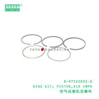 China 8-97522052-0 RING KIT; PISTON,AIR CMPR suitable for ISUZU CXZ51K 6WF1 8975220520 for sale