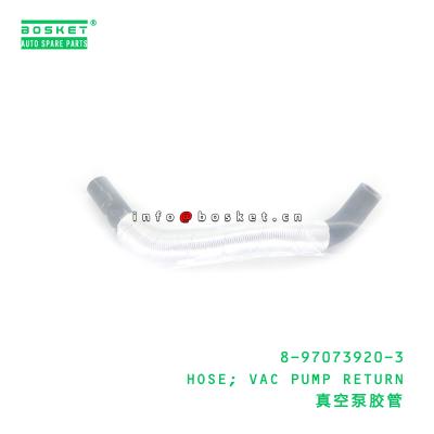 China 8-97073920-3 HOSE; VAC PUMP RETURN suitable for ISUZU NKR 4JB1 4JB1T 4JG2 4JH1 4JH1T 8970739203 for sale