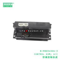 China 8-98034326-3 CONTROL ASM; A/C suitable for ISUZU CYZ51 6WF1 8980343263 for sale