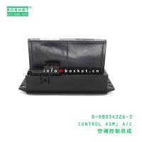 China 8-98034326-3 CONTROL ASM; A/C suitable for ISUZU CYZ51 6WF1 8980343263 for sale