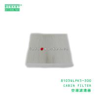China 8103QLPK5-300 CABIN FILTER suitable for ISUZU 8103QLPK5300 for sale