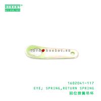 China High-quality special steel Return Spring suitable for ISUZU FVR34 6HK1 with 3 months warranty for sale