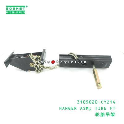 China 3105020-CYZ14 HANGER ASM; TIRE FT suitable for ISUZU CXZ51K VC46 6WF1 6UZ1 3105020CYZ14 for sale