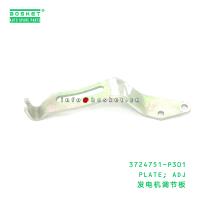 China 3724751-P301 PLATE; ADJ suitable for ISUZU NPR 4HK1 3724751P301 for sale